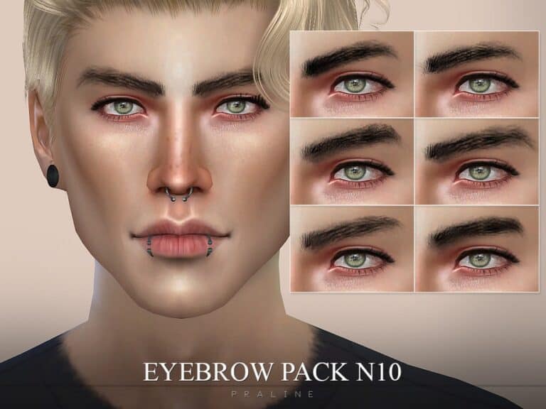 29+ Best Sims 4 Male Eyebrows CC For The Perfect Masculine Look