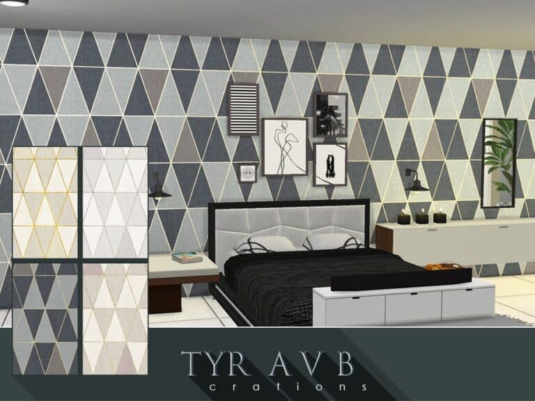 36+ Best Sims 4 Wallpaper CC To Transform Your Sim's Room Aesthetics
