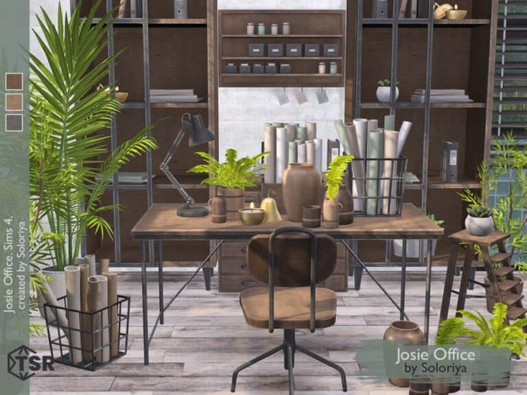 34+ Best Sims 4 Office CC to Create Stylish Workspaces