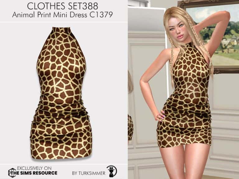 25+ Top Sims 4 Animal Print CC for a Wild and Stylish Makeover
