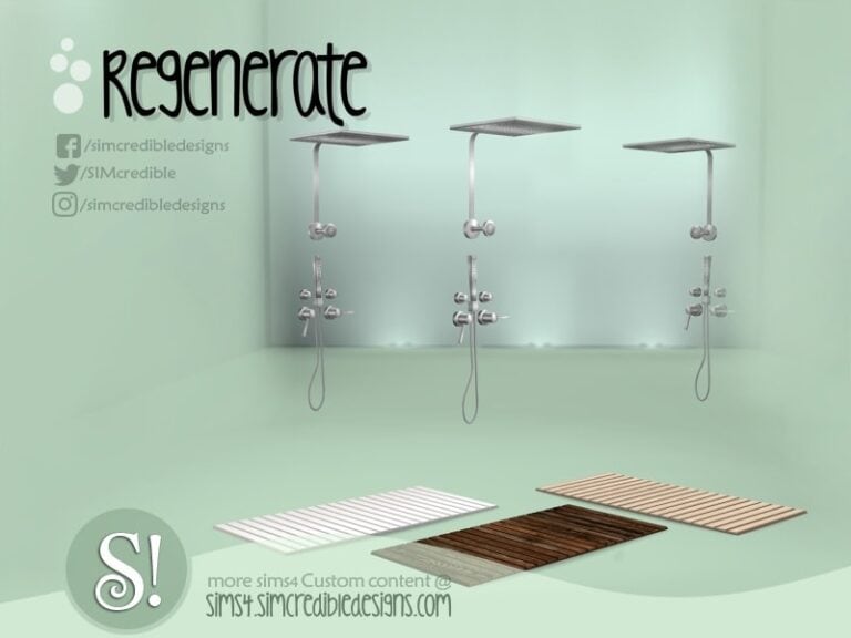 28+ Best Sims 4 Shower CC for Your Dream Bathroom Build