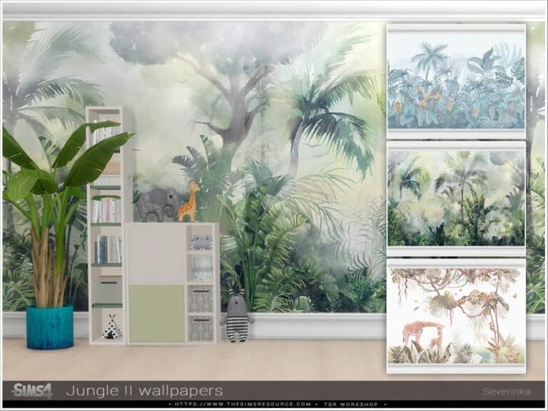 36+ Best Sims 4 Wallpaper CC To Transform Your Sim's Room Aesthetics