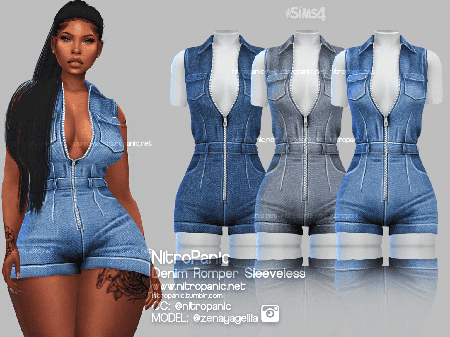 41+ Best Sims 4 Denim CC Pieces for Every Outfit and Occasion
