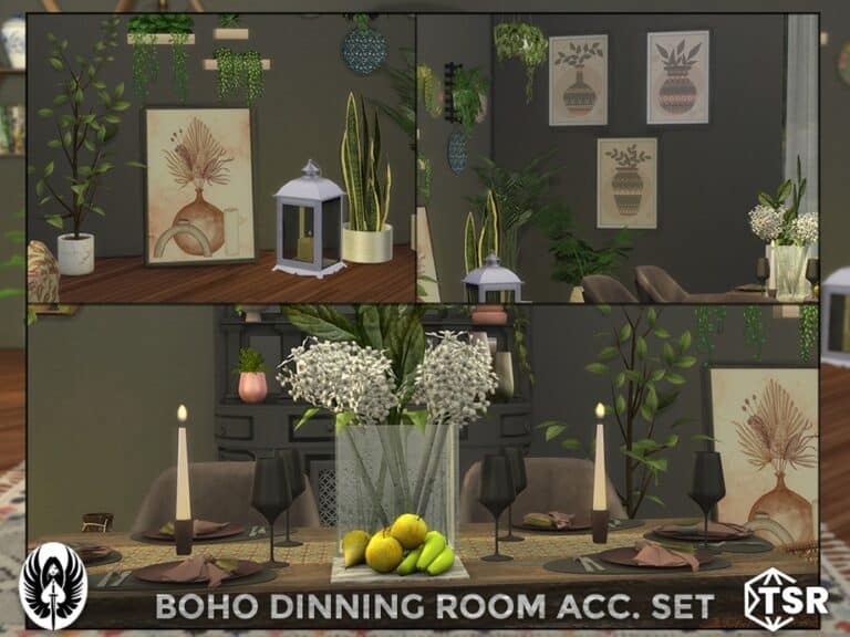34+ Best Sims 4 Boho Furniture CC for a Chic and Cozy Home