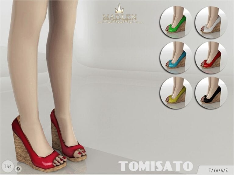 33+ Best Sims 4 Wedges CC for A Comfortable Fit