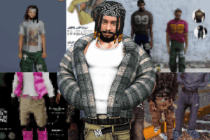 26+ Top Sims 4 Male Urban Clothes: Saggy Pants, Vests, Puffy Jackets ...