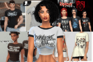 28+ Best Sims 4 Graphic Tees for Stylish and Unique Looks
