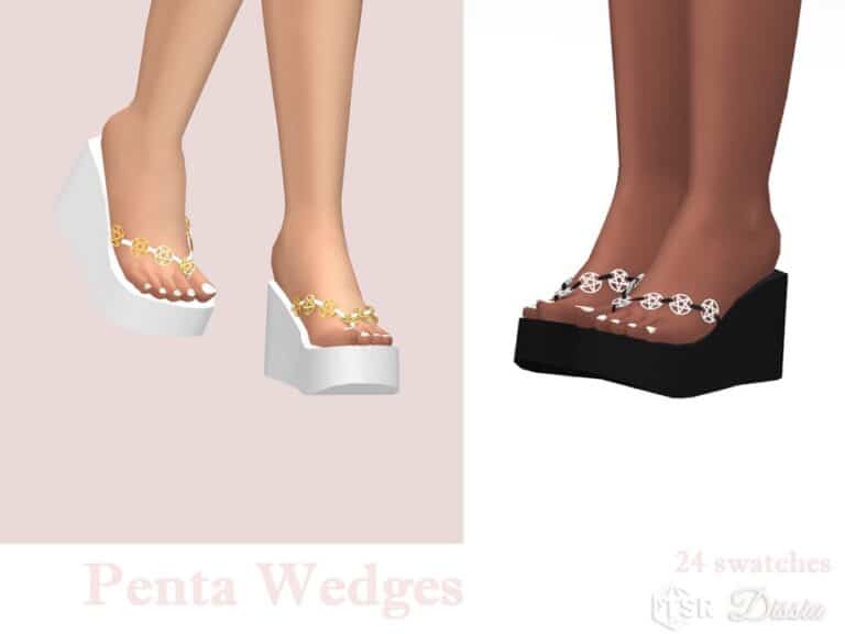 33+ Best Sims 4 Wedges CC for A Comfortable Fit