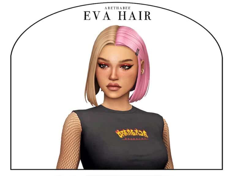 30+ Best Sims 4 Two-Tone Hair CC: Double the Colors, Double the Fun!