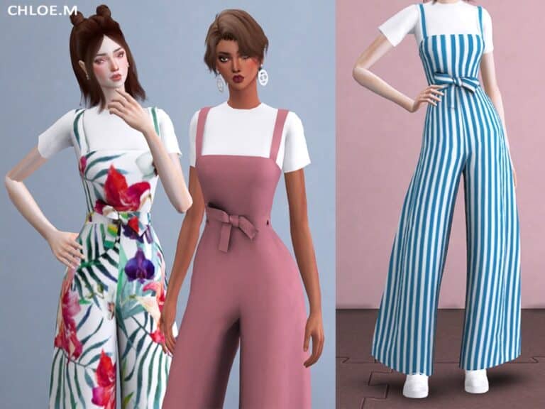 29+ Best Sims 4 Jumpsuit CC For Stylish One-Piece Options