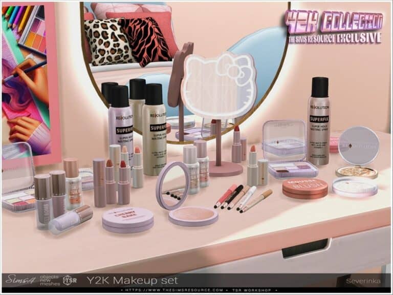 28+ Best Sims 4 Makeup Clutter To Style Up Your Sim's Makeup Routine