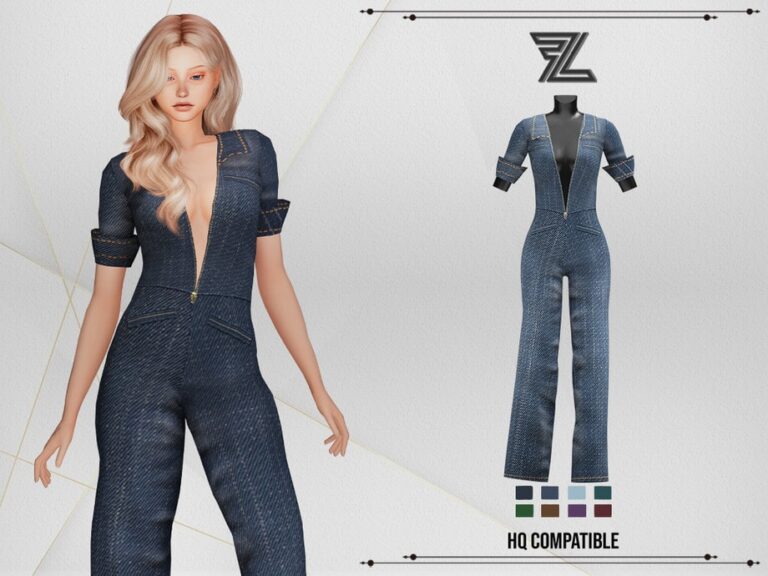 29+ Best Sims 4 Jumpsuit CC For Stylish One-Piece Options