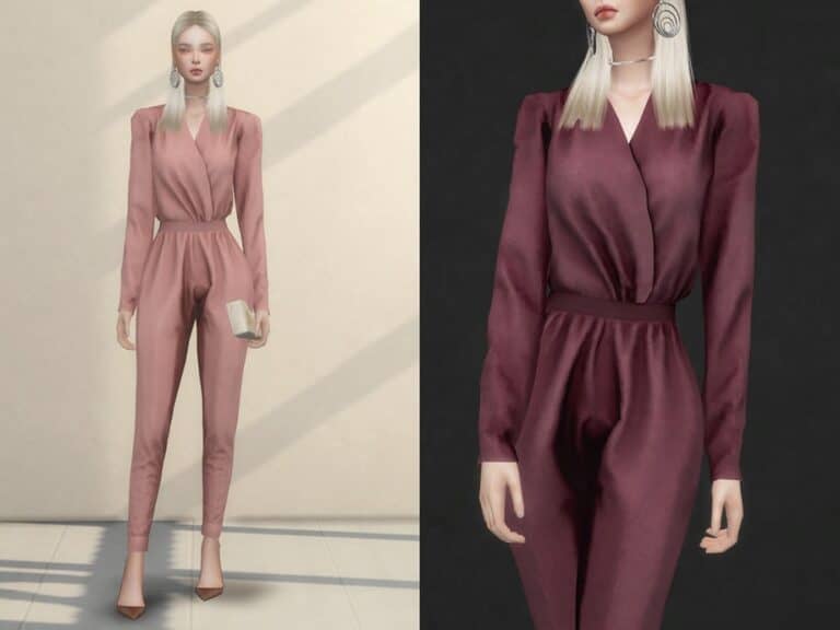 29+ Best Sims 4 Jumpsuit CC For Stylish One-Piece Options