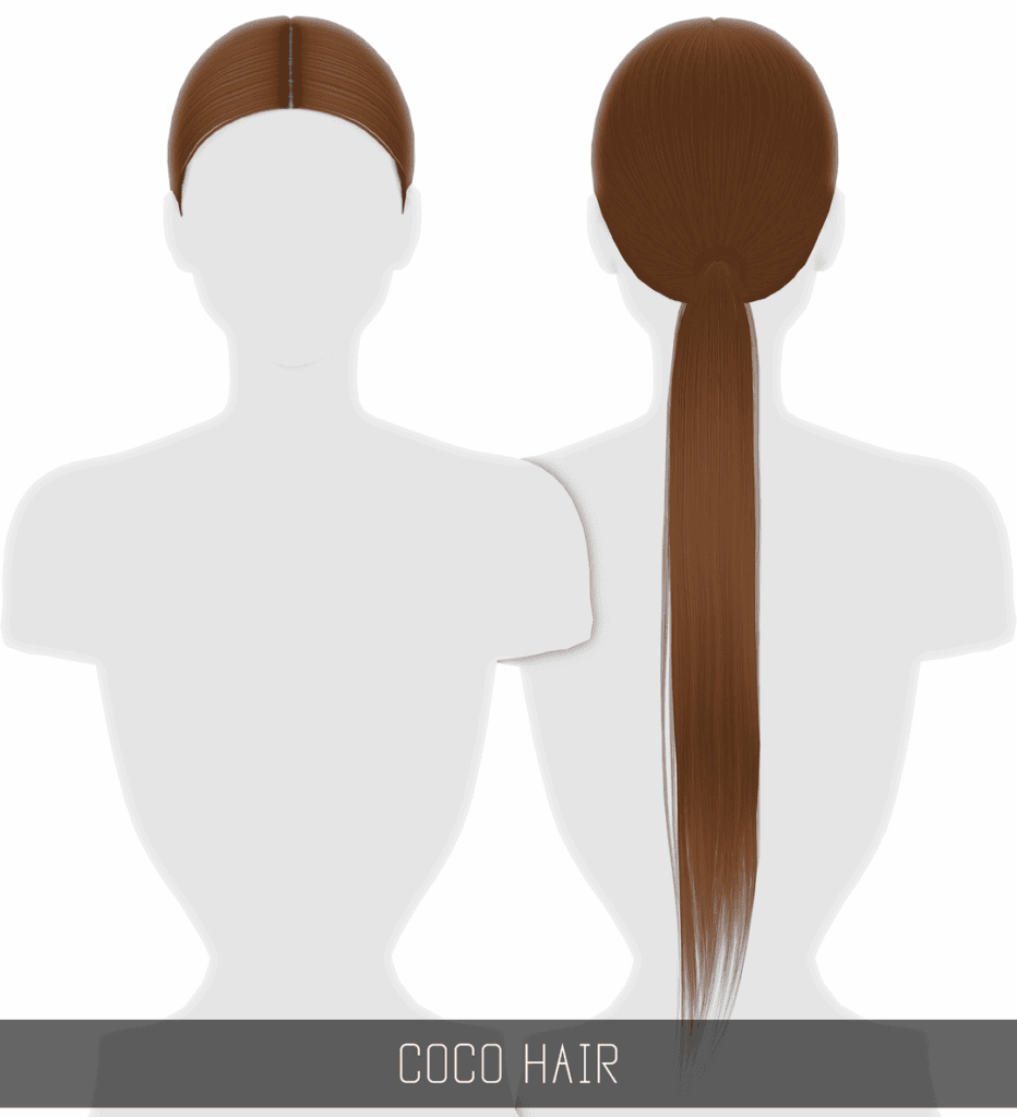30+ Best Sims 4 CC Ponytail for Your Sims: High, Low, Side, Braided and ...