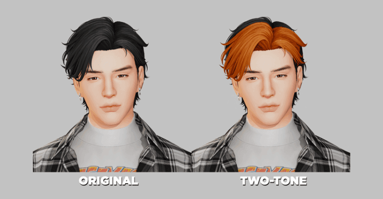 30+ Best Sims 4 Two-Tone Hair CC: Double the Colors, Double the Fun!