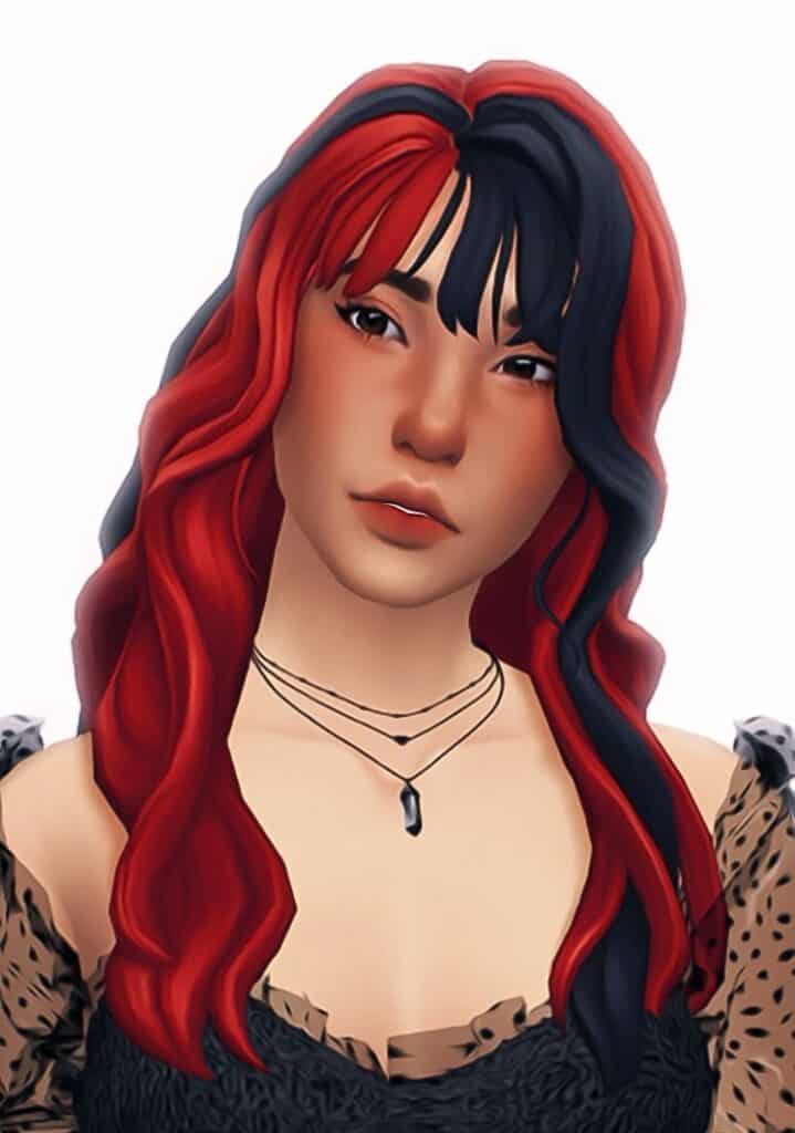 30+ Best Sims 4 Two-Tone Hair CC: Double the Colors, Double the Fun!