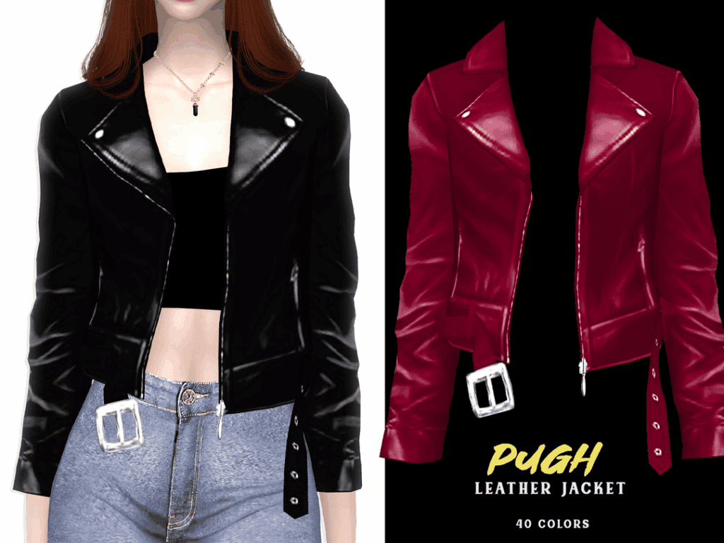 28+ Best Sims 4 Leather Jacket CC to Add Swag to Your Sim's Outfit