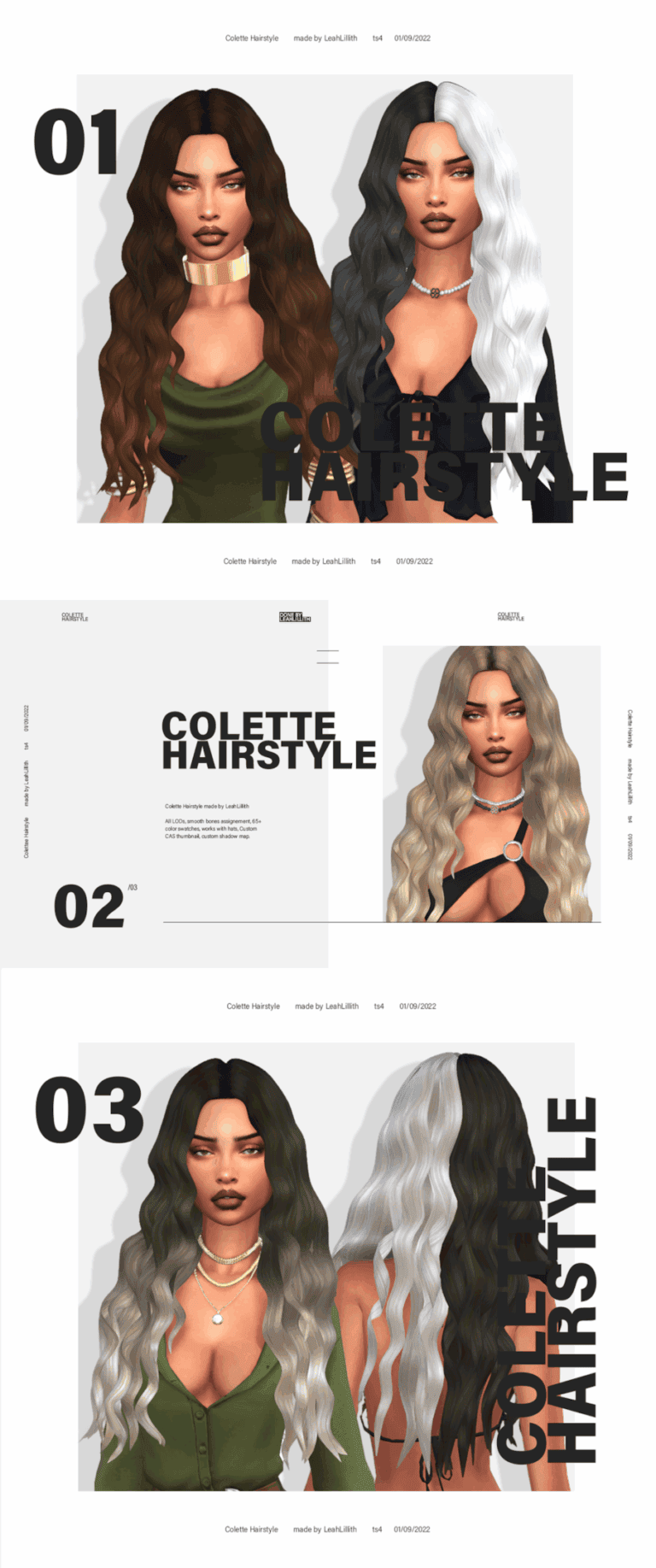 30+ Best Sims 4 Two-Tone Hair CC: Double the Colors, Double the Fun!