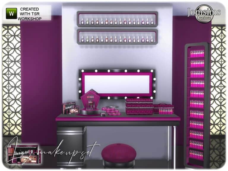 28+ Best Sims 4 Makeup Clutter To Style Up Your Sim's Makeup Routine