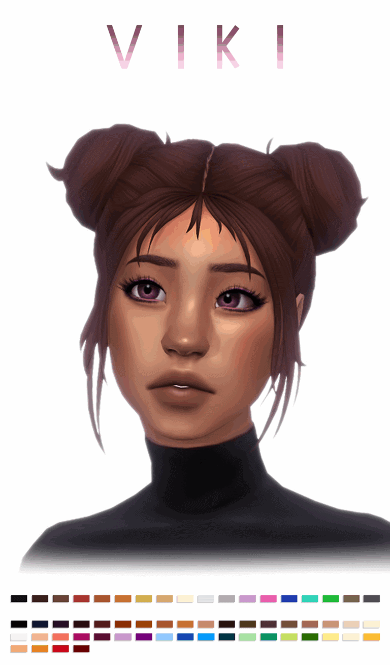 Top 30+ Sims 4 Space Buns CC for Your Trendy Hairstyles Collection