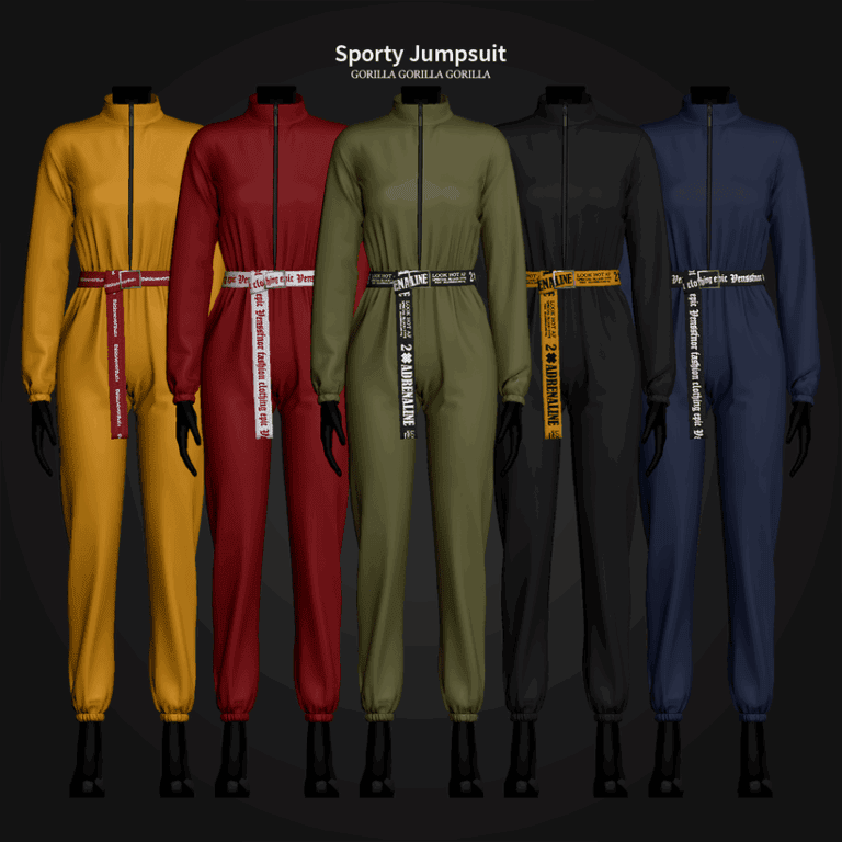 29+ Best Sims 4 Jumpsuit CC For Stylish One-Piece Options