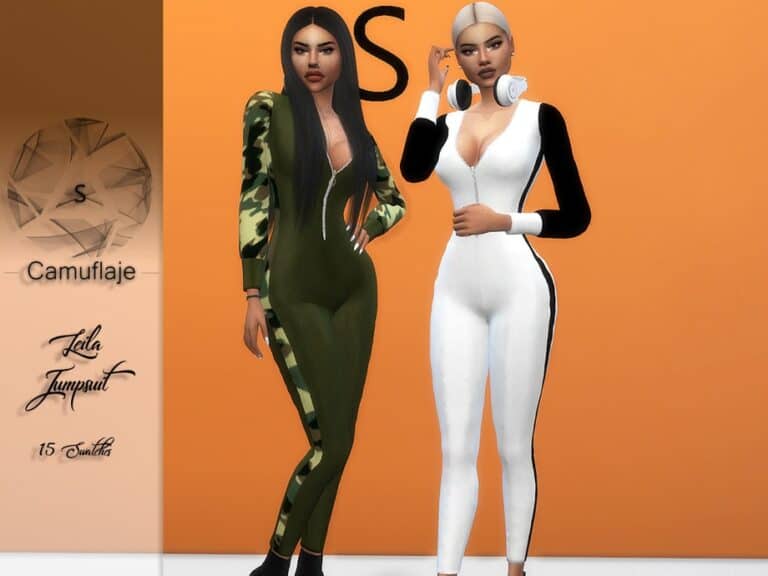29+ Best Sims 4 Jumpsuit CC For Stylish One-Piece Options
