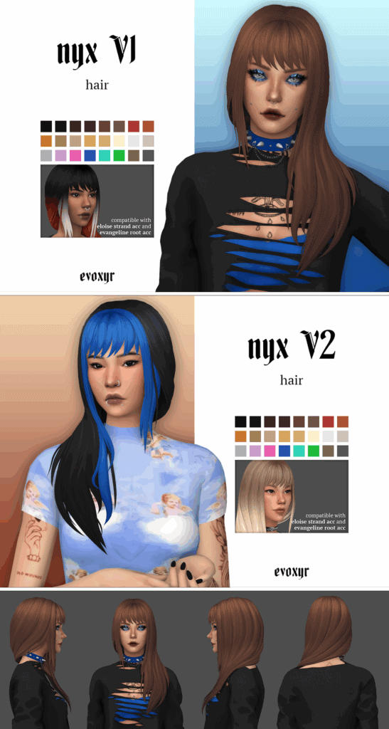 30+ Best Sims 4 Two-Tone Hair CC: Double the Colors, Double the Fun!
