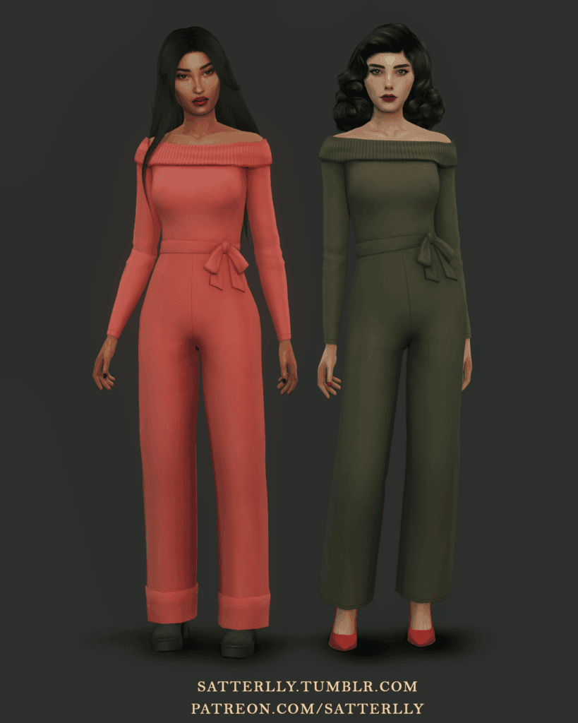 29+ Best Sims 4 Jumpsuit CC For Stylish One-Piece Options