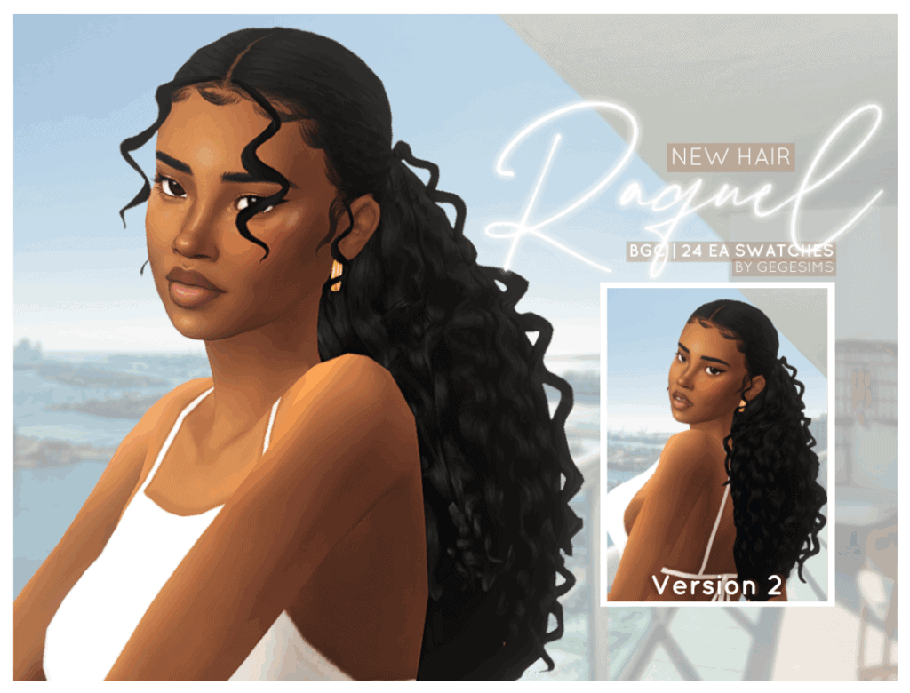 30+ Best Sims 4 CC Ponytail for Your Sims: High, Low, Side, Braided and ...