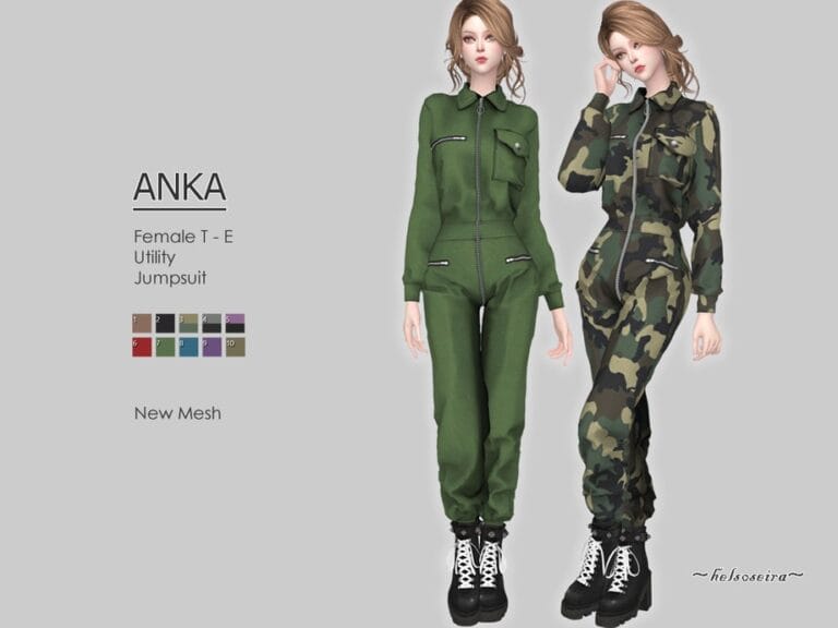 29+ Best Sims 4 Jumpsuit CC For Stylish One-Piece Options