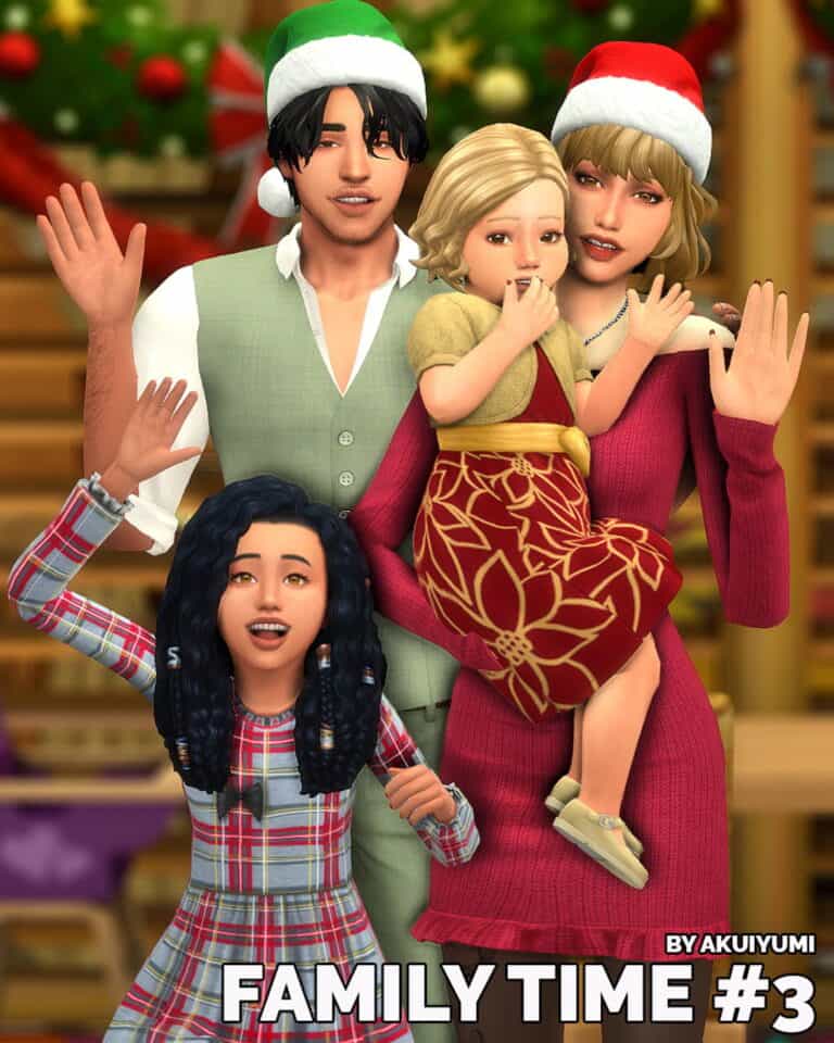 29+ Best Sims 4 Family Poses CC to Capture Perfect Moments