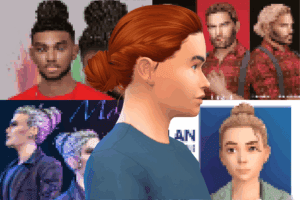20+ Best Sims 4 Man Bun CC: Stylish Hairstyles for Your Male Sims