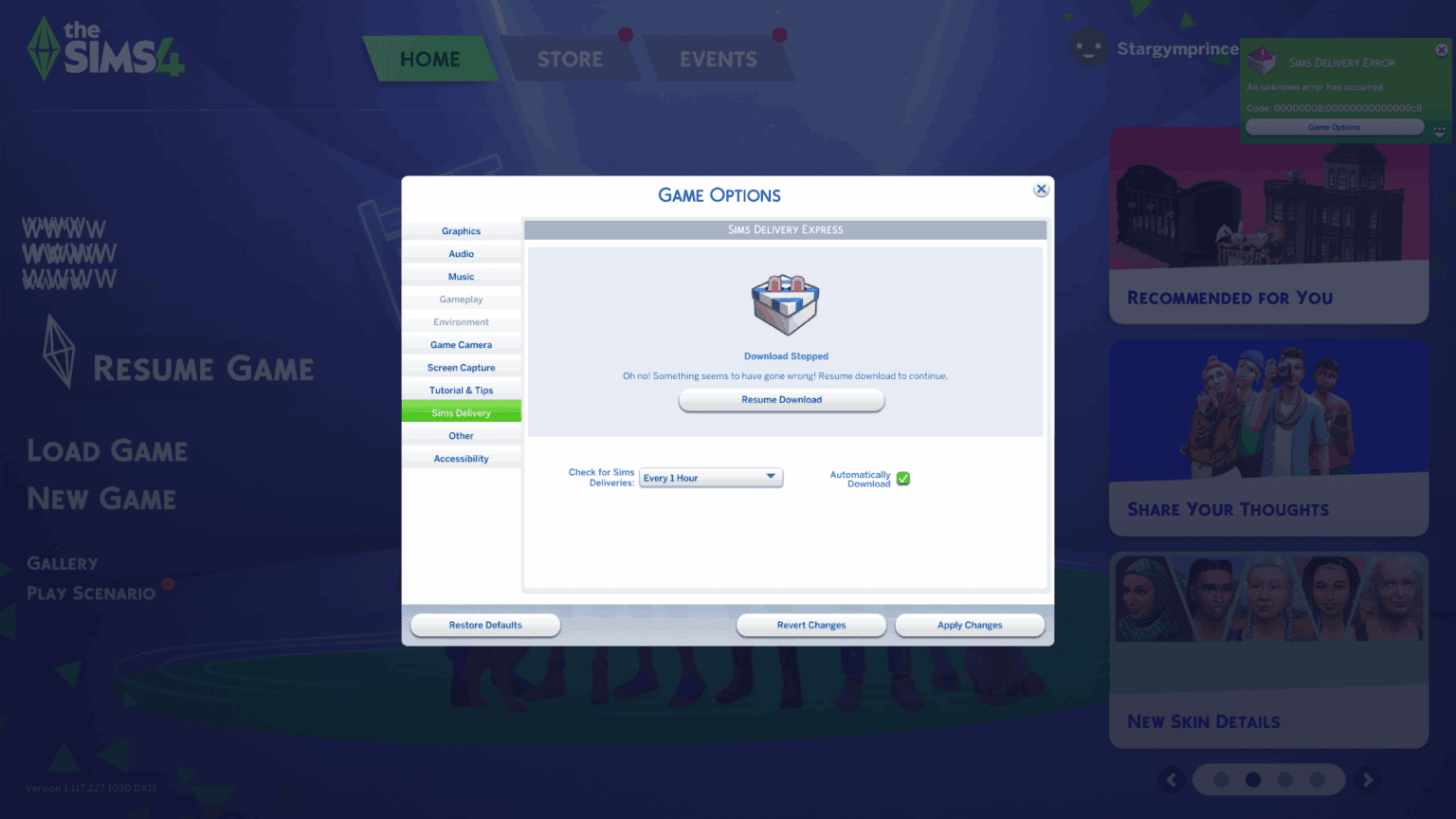 How to Fix the Sims 4 Delivery Express Error: Troubleshooting Guide