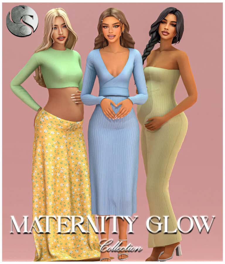 27+ Best Sims 4 Maternity Clothes CC (2025) for Every Trimester