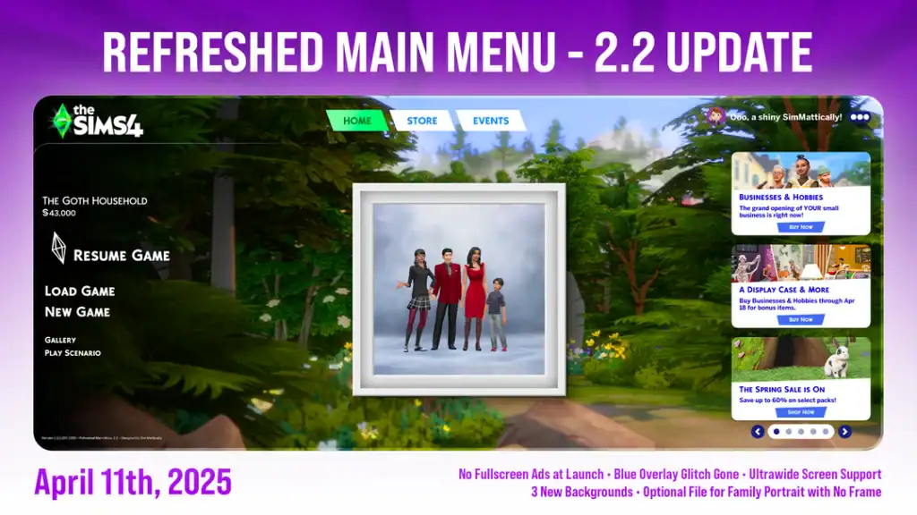 24+ Best Sims 4 Main Menu Overrides for 2025 + How to Install & FAQs