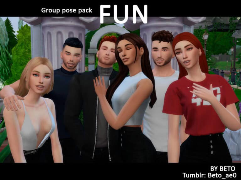 28+ Best Sims 4 Group Poses For Friends, Co-workers, and Party Guests