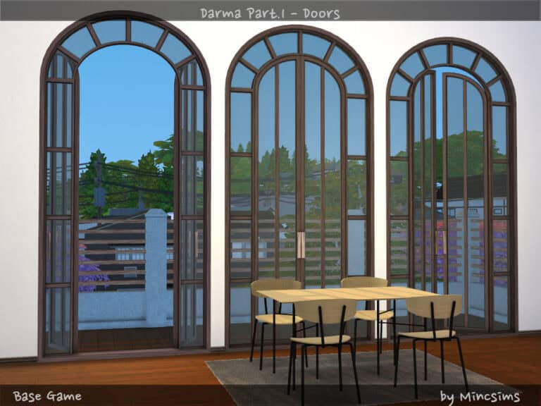 30+ Best Sims 4 Doors CC: Stunning Custom Creations for Every Build