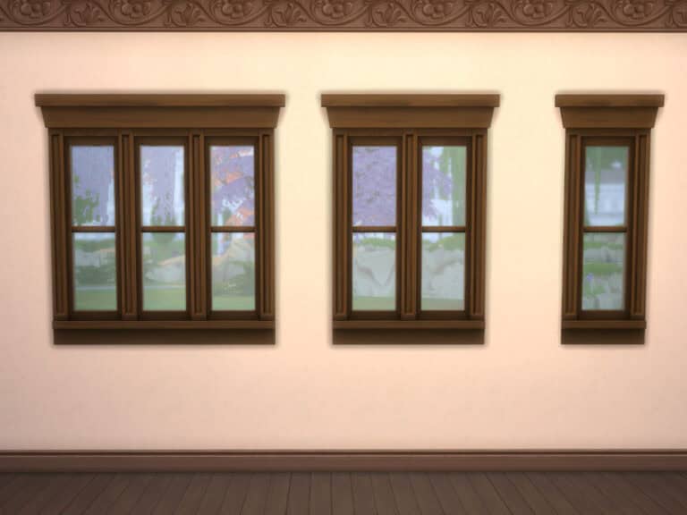 30+ Best Sims 4 Windows CC: French, Stained Glass, Sliding, Skylights ...