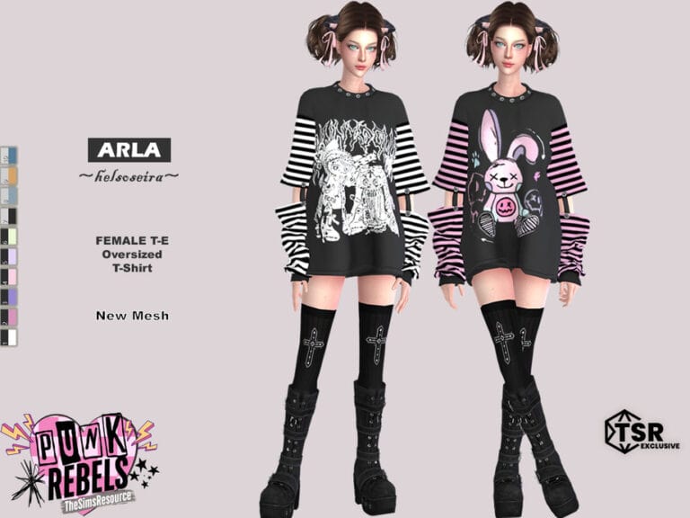 25 Sims 4 Punk CC Finds for Edgy Outfits, Hairstyles & Accessories (2025)