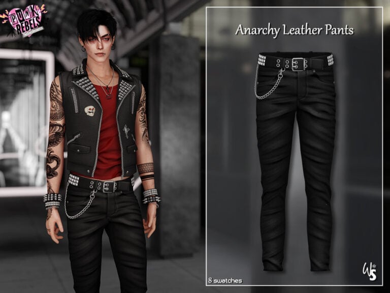 25 Sims 4 Punk CC Finds for Edgy Outfits, Hairstyles & Accessories (2025)