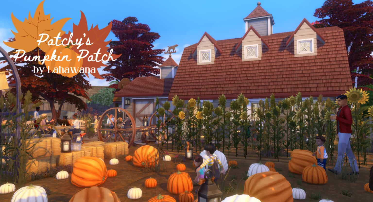 15+ Best Sims 4 Pumpkin Patch CC and Lots