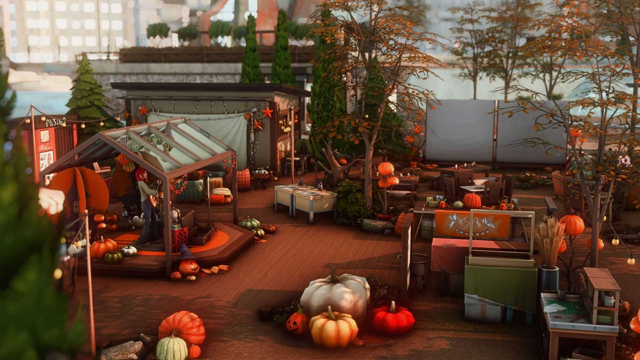 15+ Best Sims 4 Pumpkin Patch CC and Lots